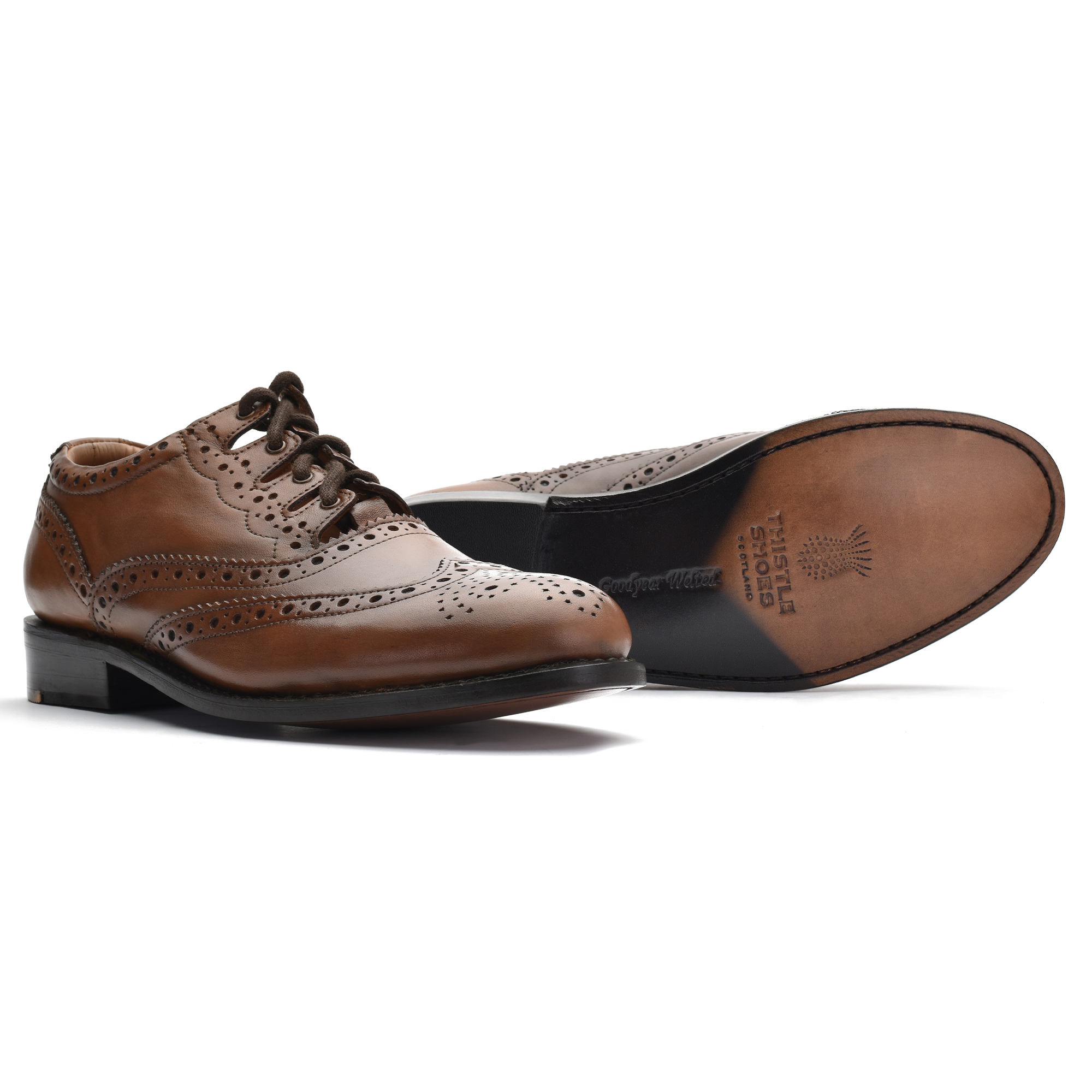 Ghillie Brogues - Thistle Shoes Scotland